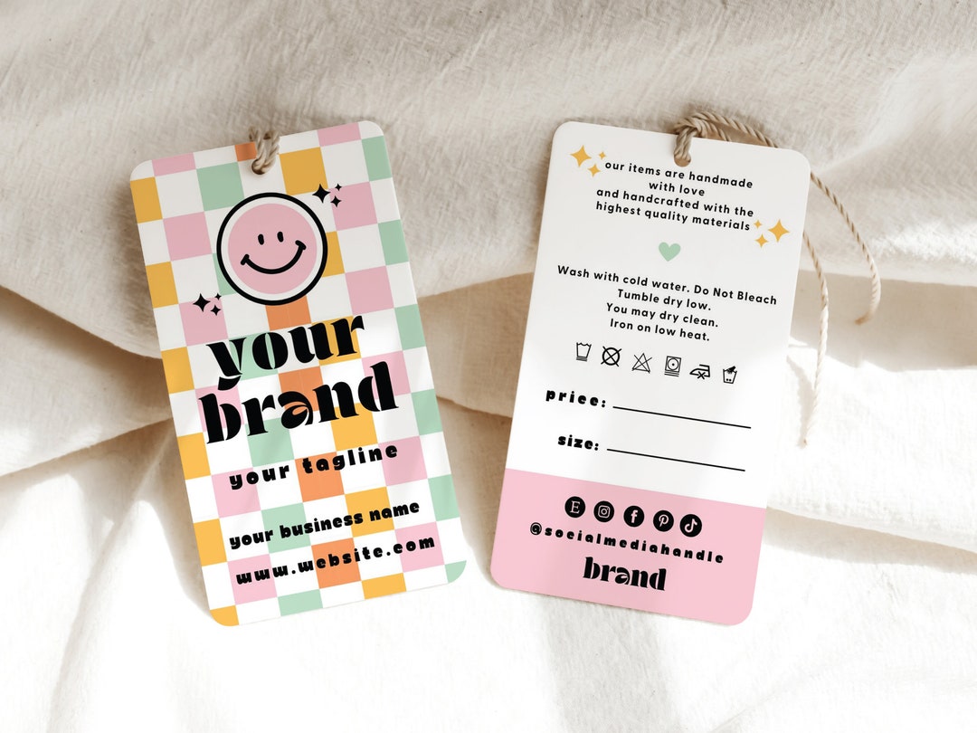 Editable Price Tag Template Product Tags Minimalist Product - Etsy