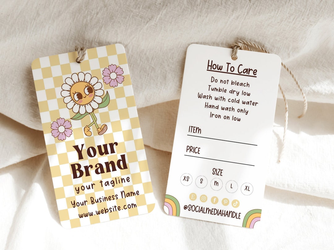 Editable Price Tag Template, Product Tags, Minimalist Product Tag ...