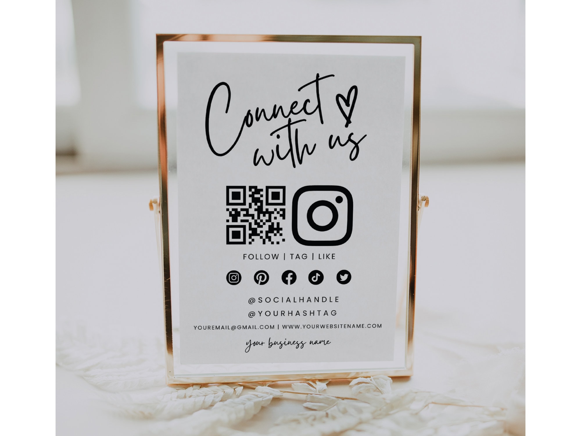 Instagram Sign Printable