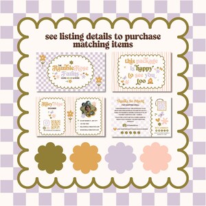 Cottagecore Logo Canva Template, Editable Boho Logo for Small Business ...