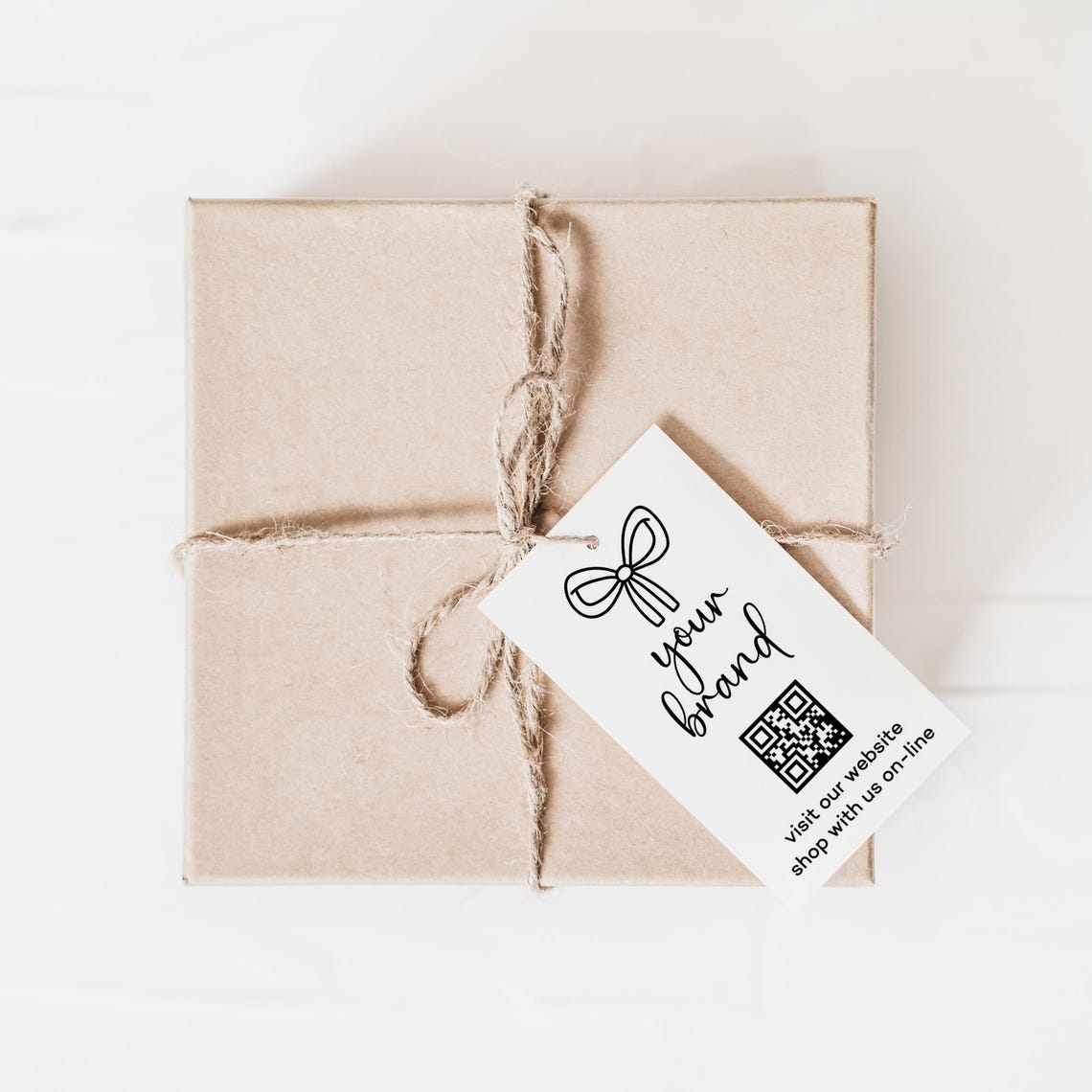 Editable Coquette Price Tag Canva Template, Product Tags, Minimalist ...