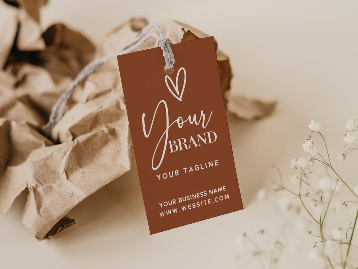 Editable Price Tag Template, Product Tags, Minimalist Product Tag ...