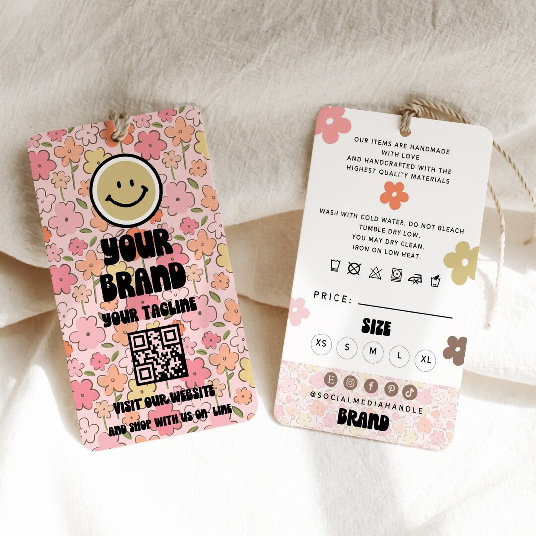 Editable Price Tag Template Product Tags Minimalist Product - Etsy