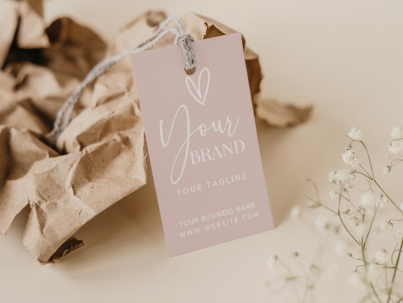 Editable Price Tag Template, Product Tags, Minimalist Product Tag ...