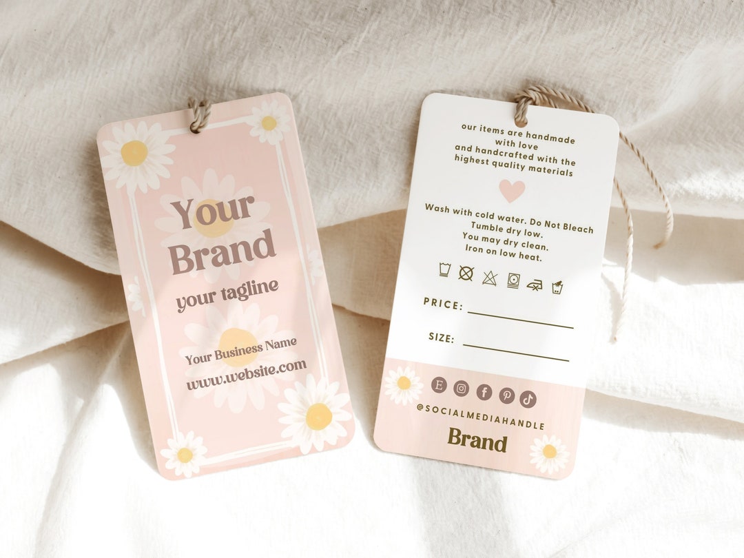 Editable Price Tag Template, Product Tags, Minimalist Product Tag ...