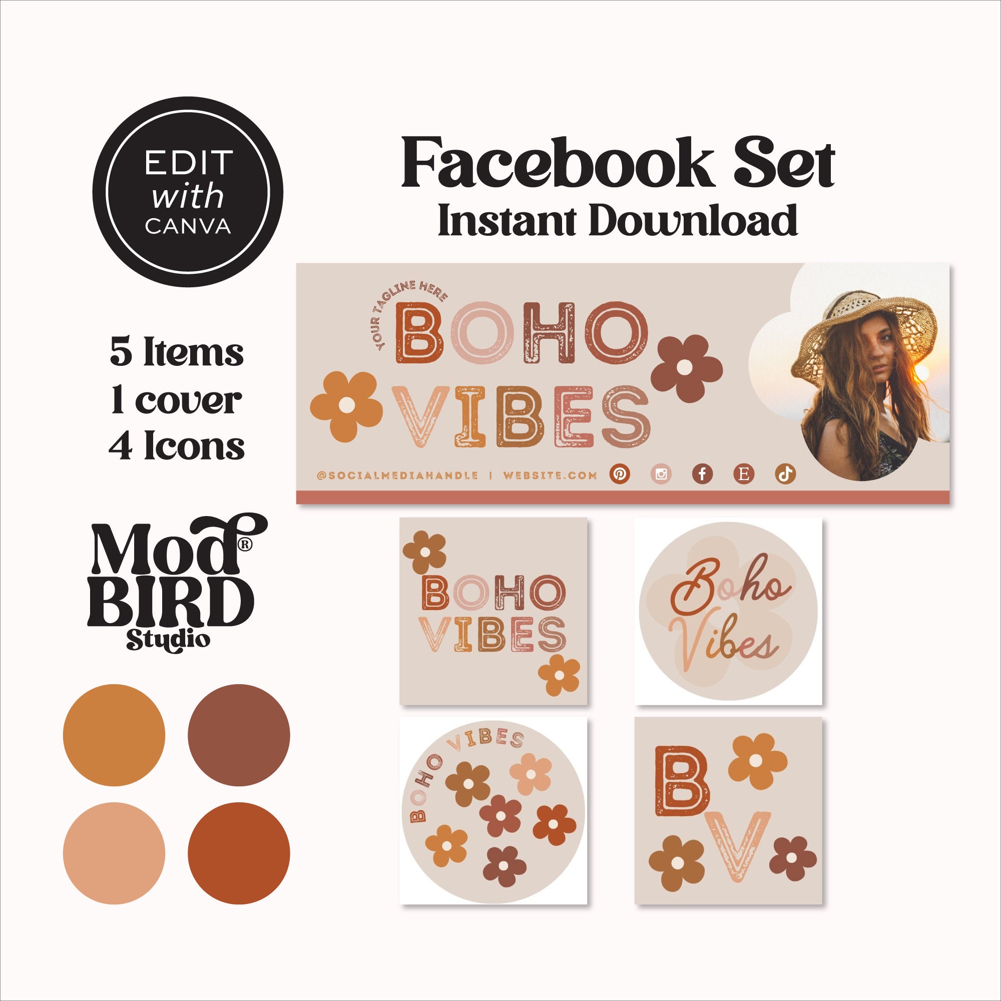 Boho Facebook Covers