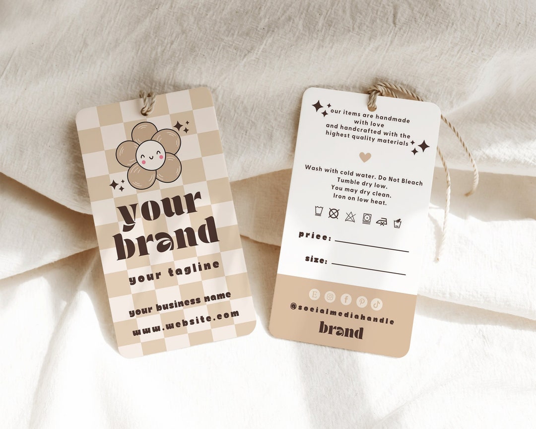 Editable Price Tag Template, Product Tags, Minimalist Product Tag ...