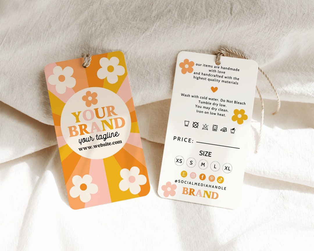 Editable Price Tag Template Canva, Product Tags, Minimalist Product Tag ...