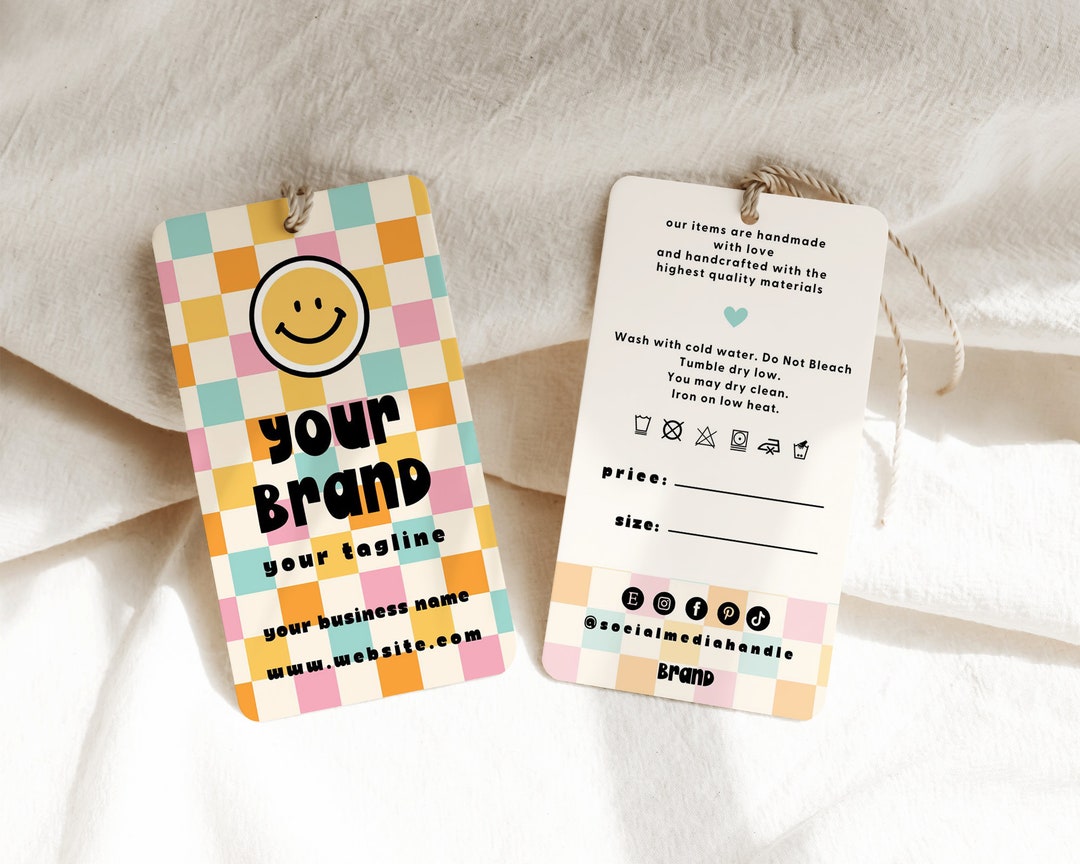 Editable Price Tag Template Product Tags Minimalist Product - Etsy