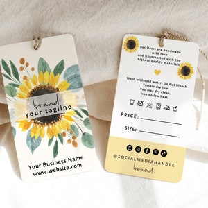 Editable Price Tag Template, Product Tags, Minimalist Product Tag ...