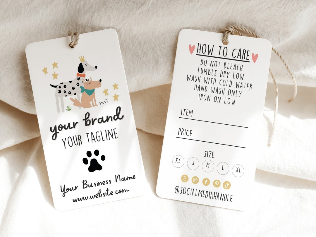 Editable Price Tag Template, Product Tags, Minimalist Product Tag ...