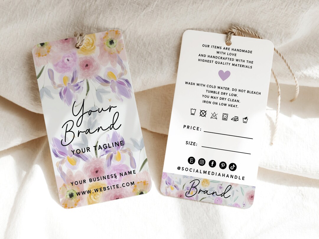 Editable Price Tag Template, Product Tags, Minimalist Product Tag ...