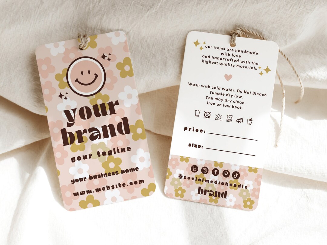 Editable Price Tag Template Product Tags Minimalist Product - Etsy