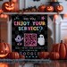 Halloween QR Code Sign Template, Business Review Sign, Small Business ...