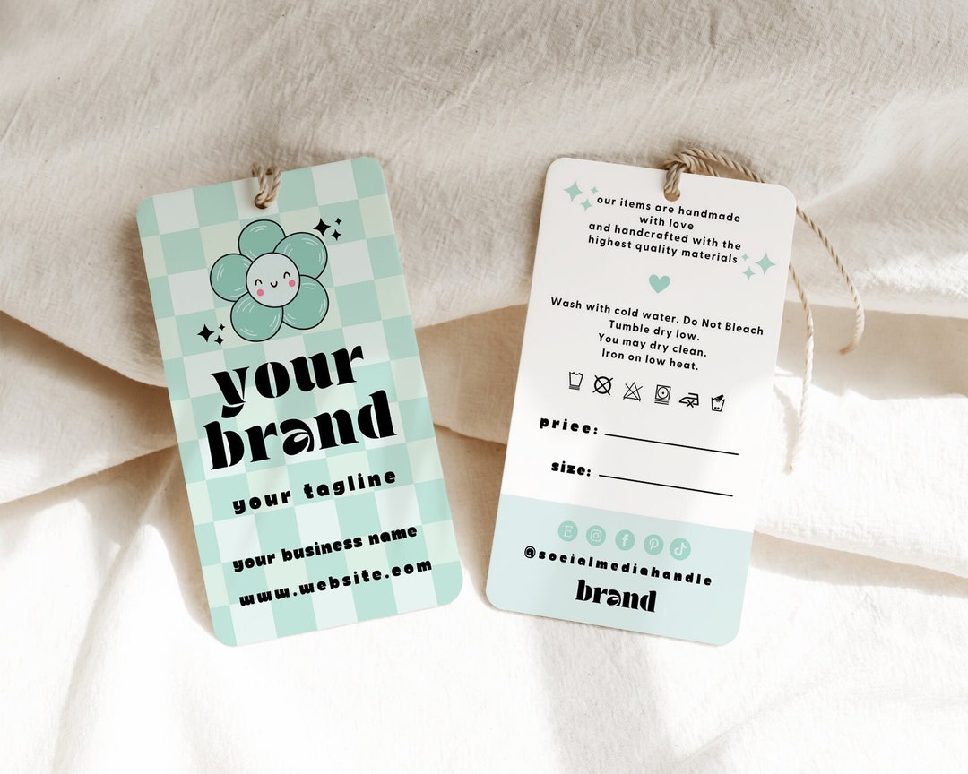 Editable Price Tag Template, Product Tags, Minimalist Product Tag ...