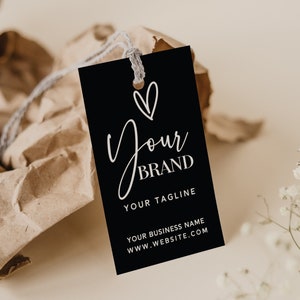 Editable Price Tag Template, Product Tags, Minimalist Product Tag ...