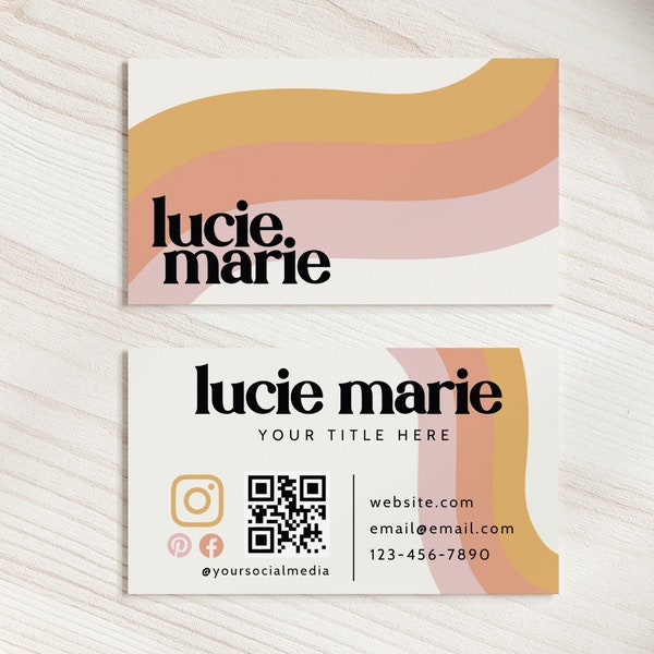 Business Card Template - Etsy