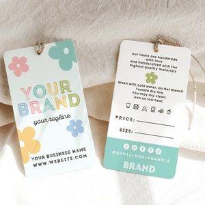 Editable Price Tag Template, Product Tags, Minimalist Product Tag ...