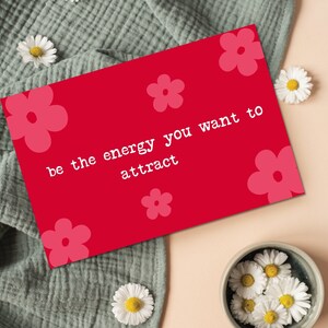 Positive Affirmation Thank You Card DIY Affirmation Cards Self Love ...