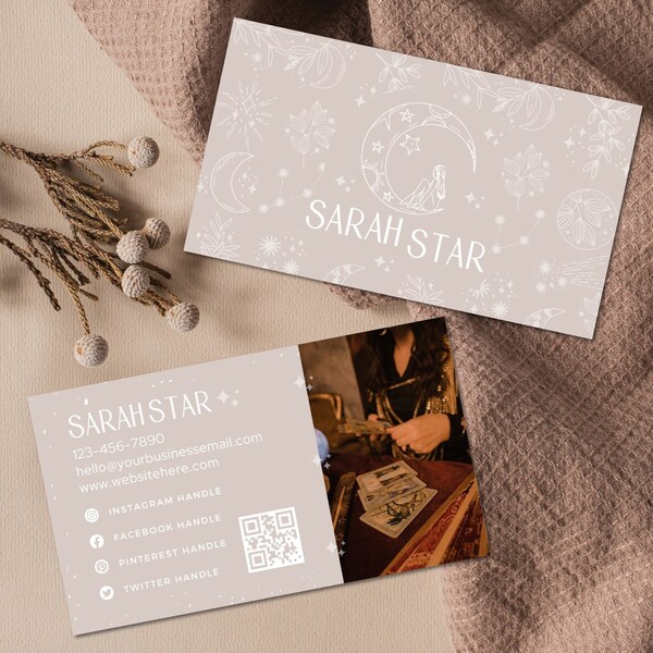 Spiritual Business Card - Etsy