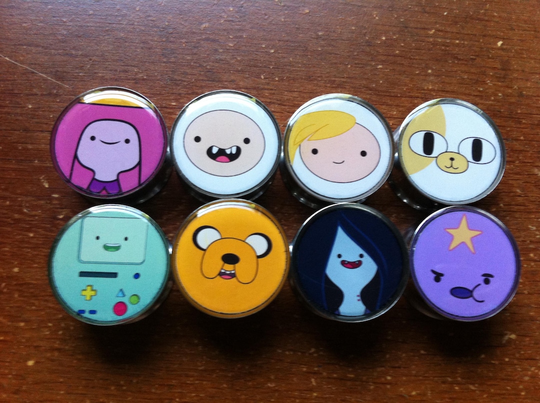 Pair of Adventure Ear Plugs Gauges (buy 2 Pairs, Get 1 Pair Free!) 18g ...