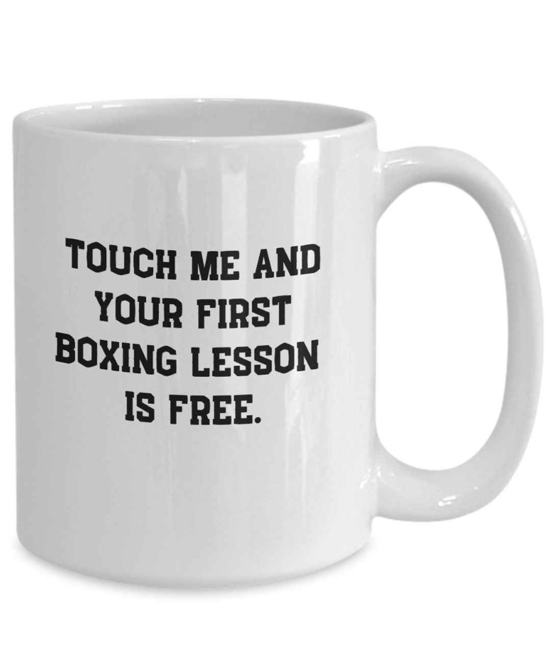 Funny Boxing Coffee Mug, Funny Quote Coffee Mug Gift for Boxing Coach ...