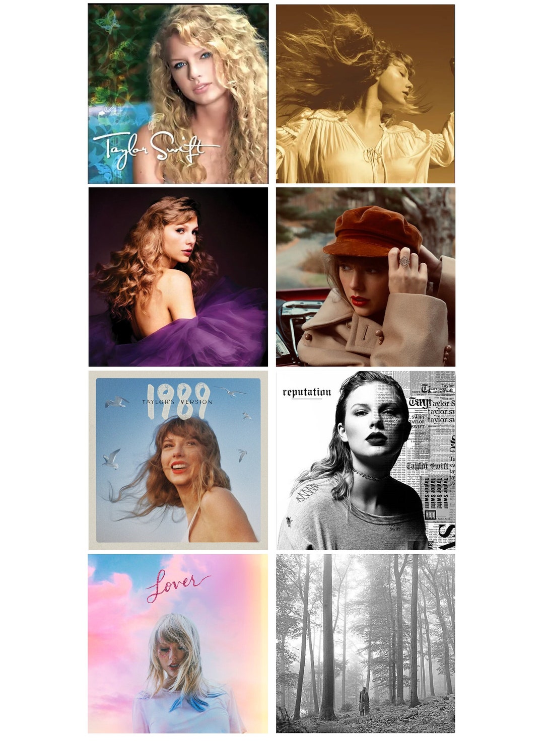 Album Cover Stickers/decals - Etsy