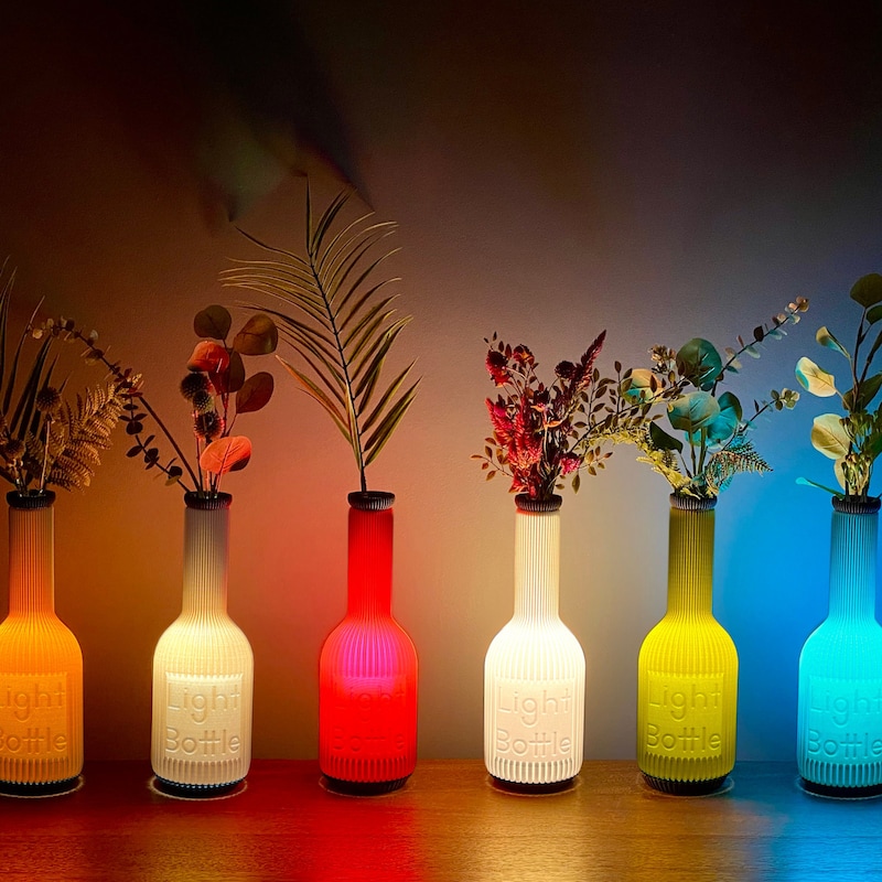 Vase Lamp - Etsy