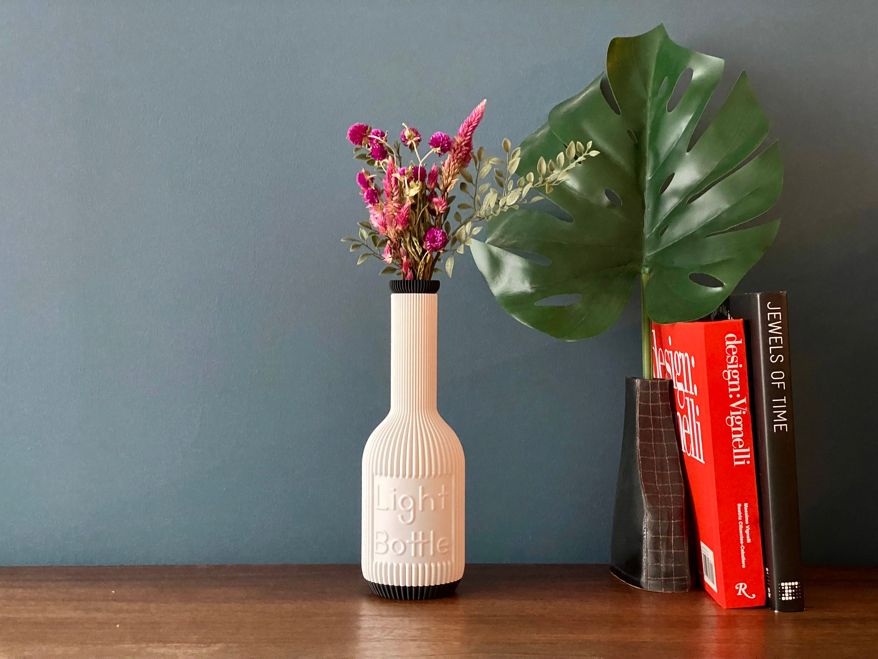 Light Bottle Table Lamp/vase - Etsy
