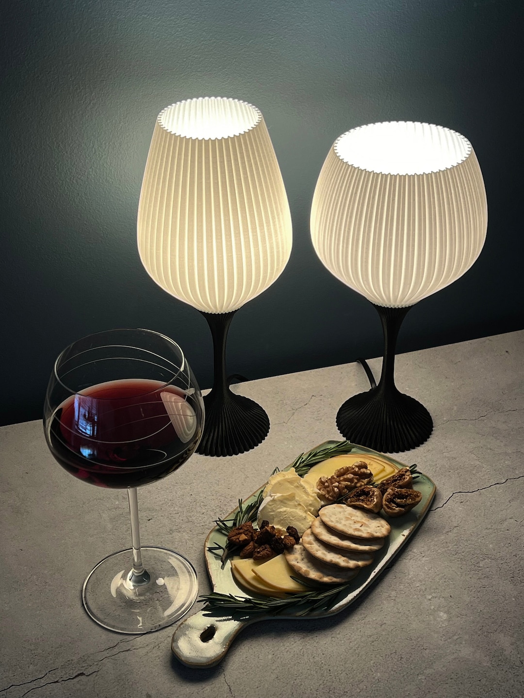 Light Goblet Lamp - Etsy