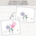 Handprint Memory Book | Printable Handprint Memory Book | Handprint Art ...