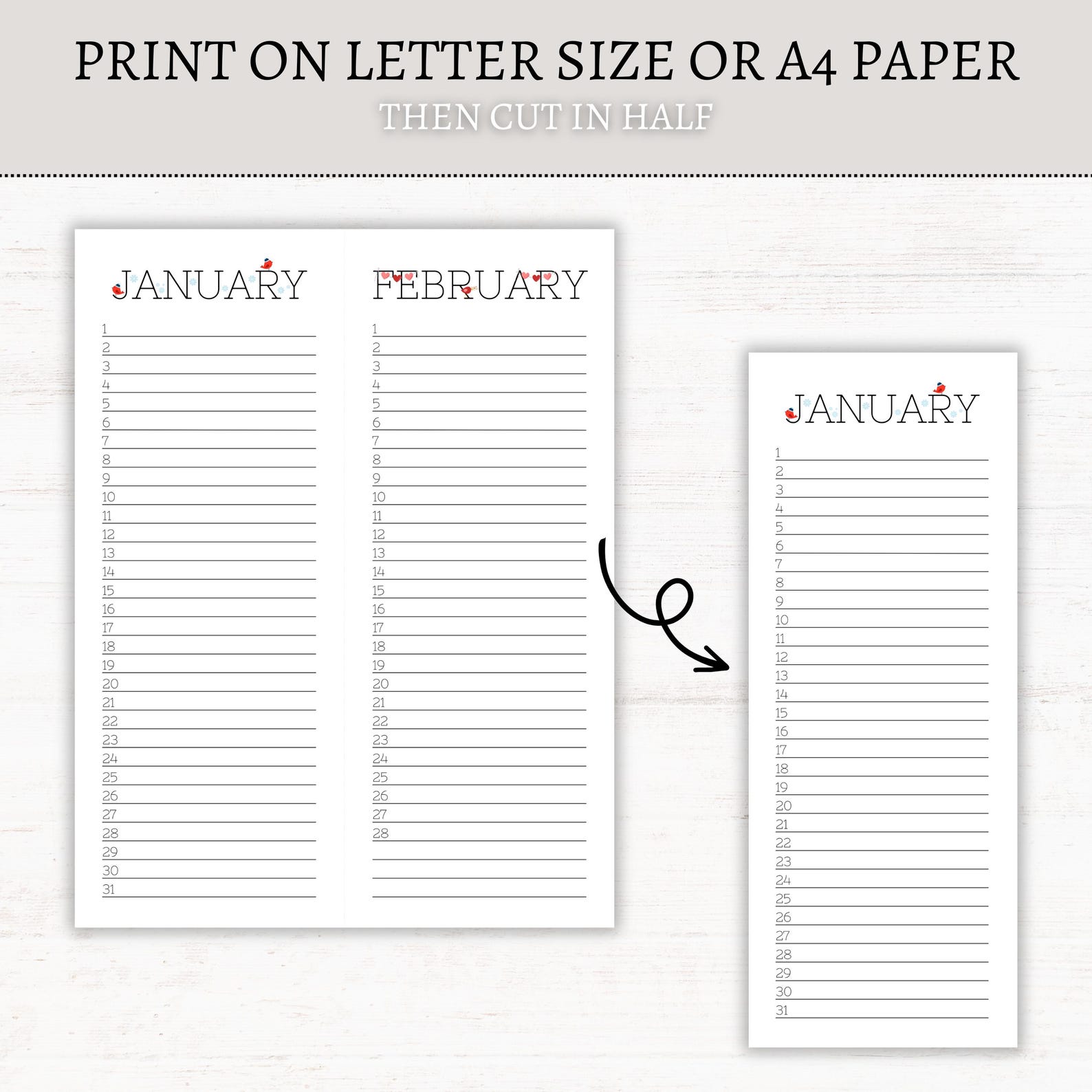 Editable Printable Perpetual Calendar | Perpetual Calendar | Editable ...