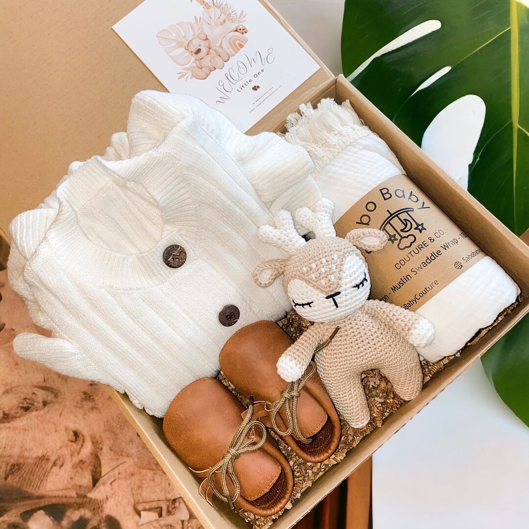 Winter Baby Gift Box Baby Shower Gift Box, Baby Welcome Gift Box ...