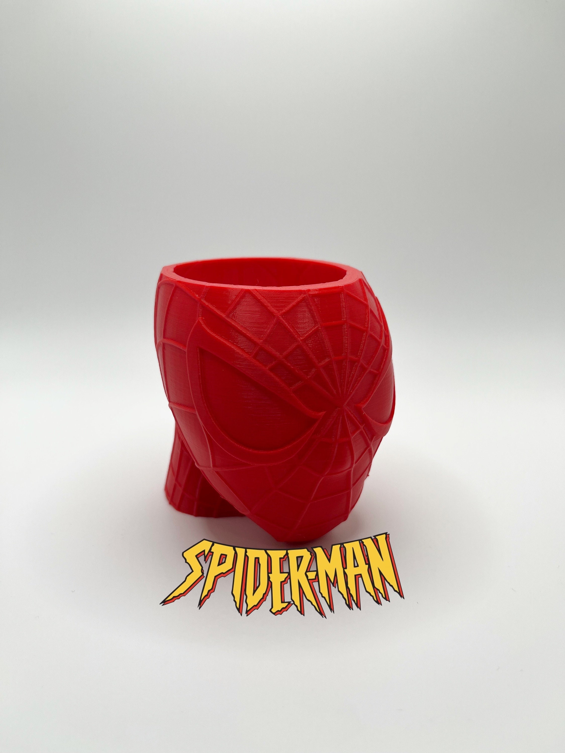 The Amazing Spider-man 3D Printed Pen Holder: A Heroic Desk Organizer ...