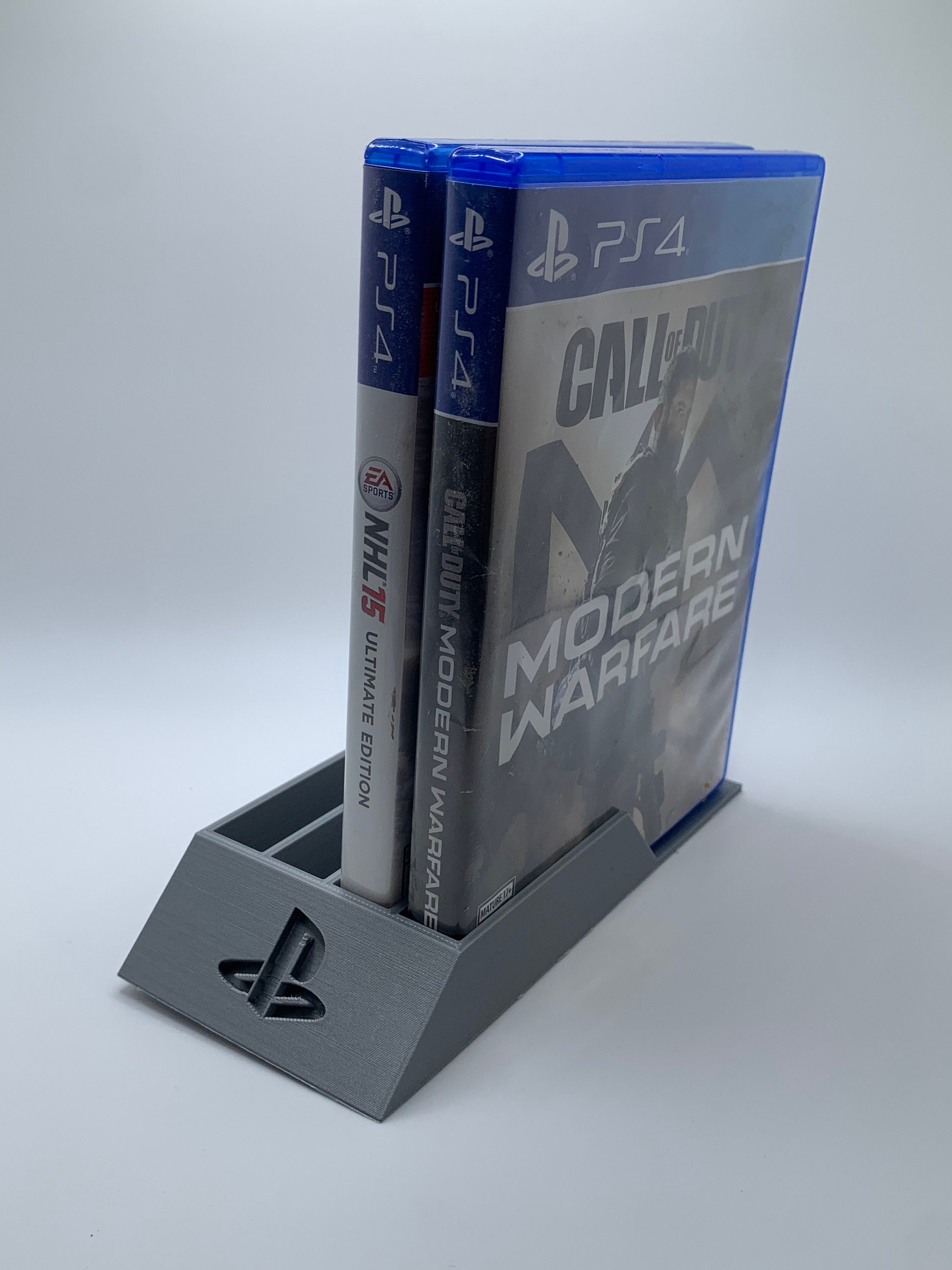 Versatile 3D Printed PS4/PS5 Game Stand Organize Your Gaming Collection ...