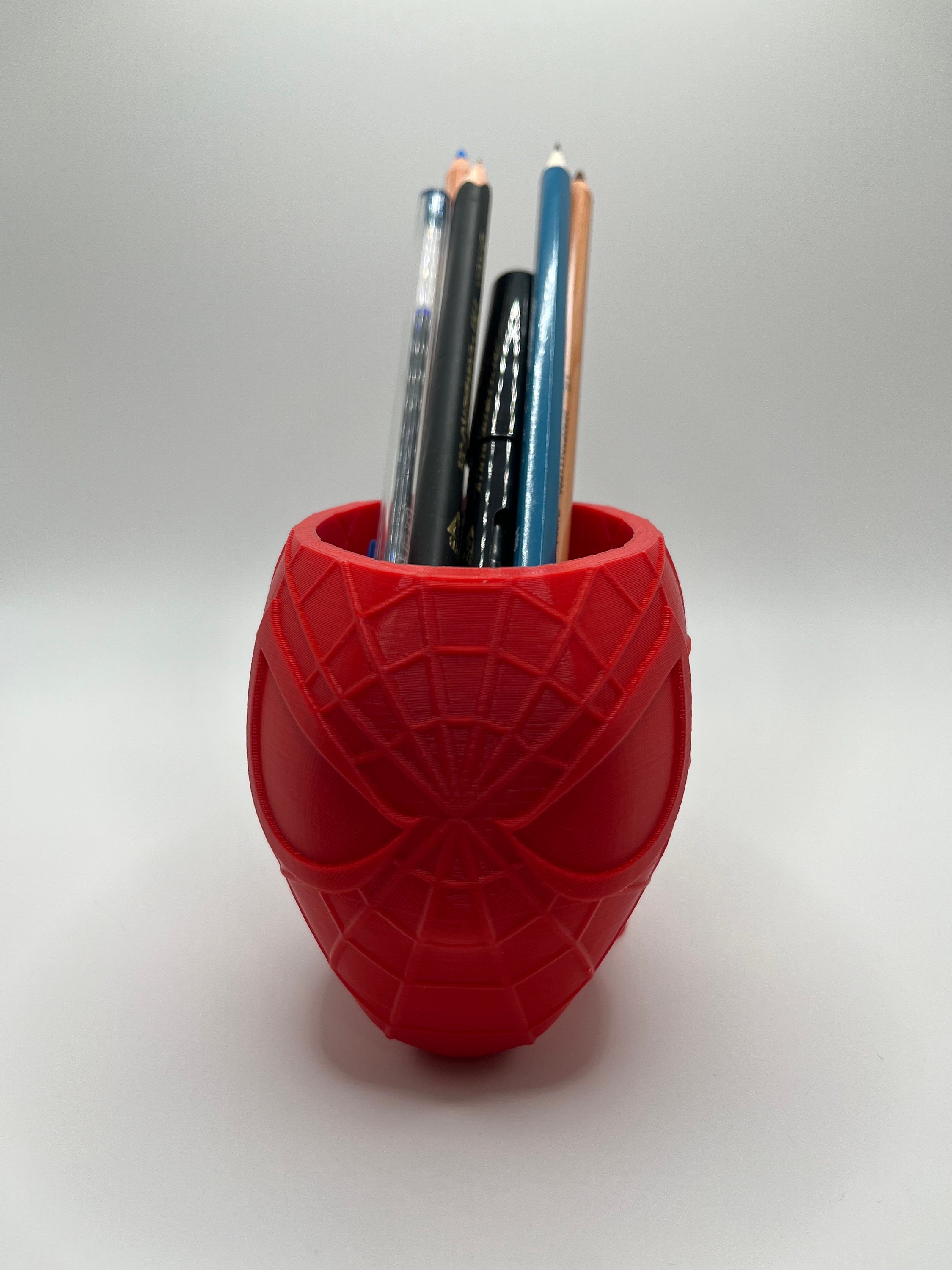 The Amazing Spider-man 3D Printed Pen Holder: A Heroic Desk Organizer ...