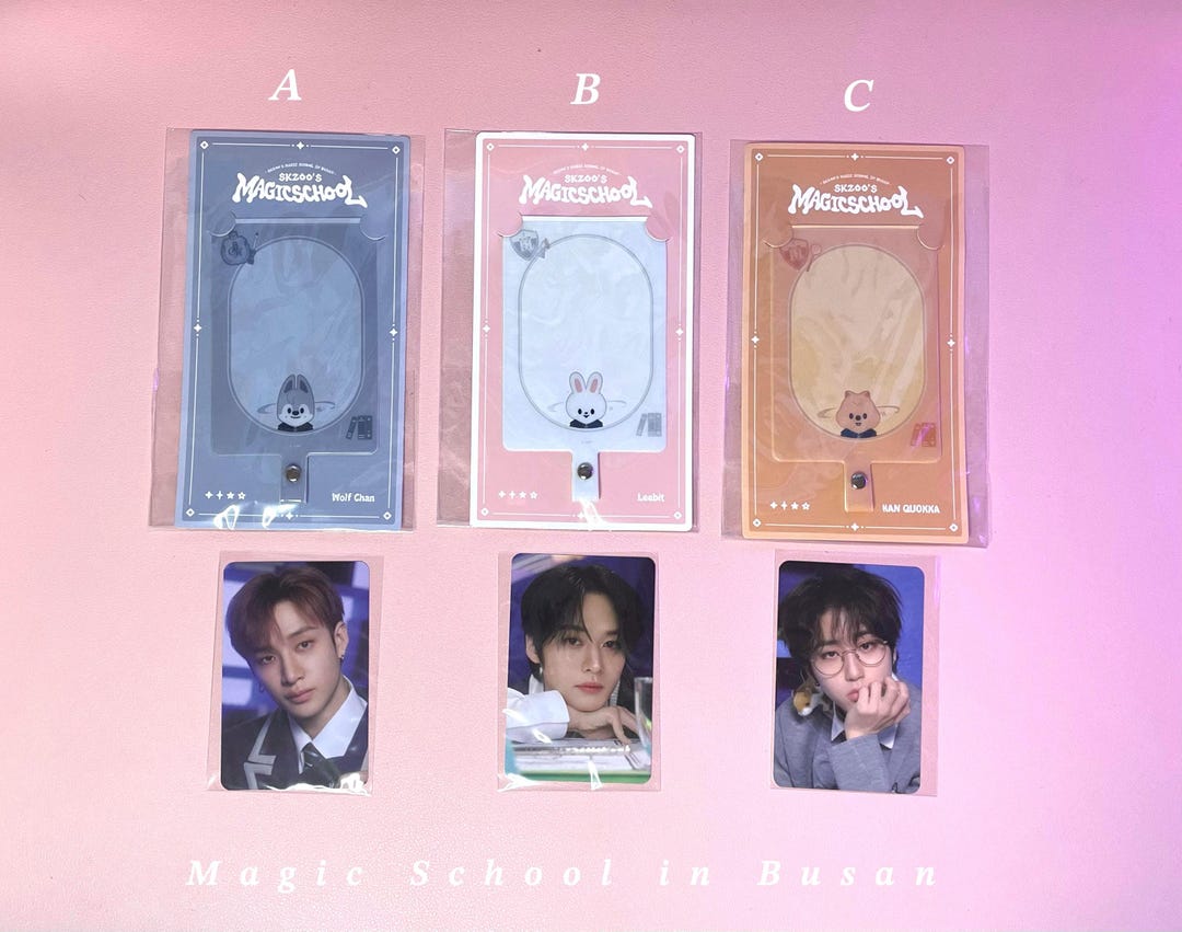 Stray Kids Skzoo Magic School Official Photo Cards POB PC & Superstar ...
