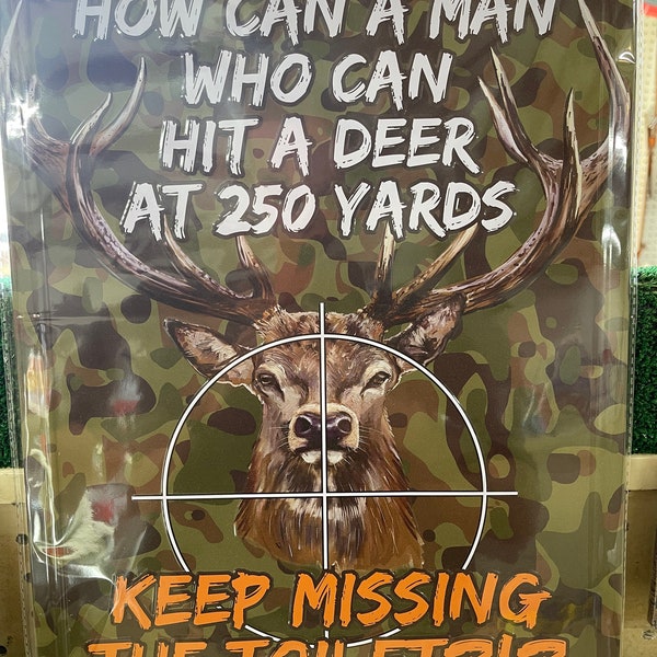 Funny Hunting Signs - Etsy