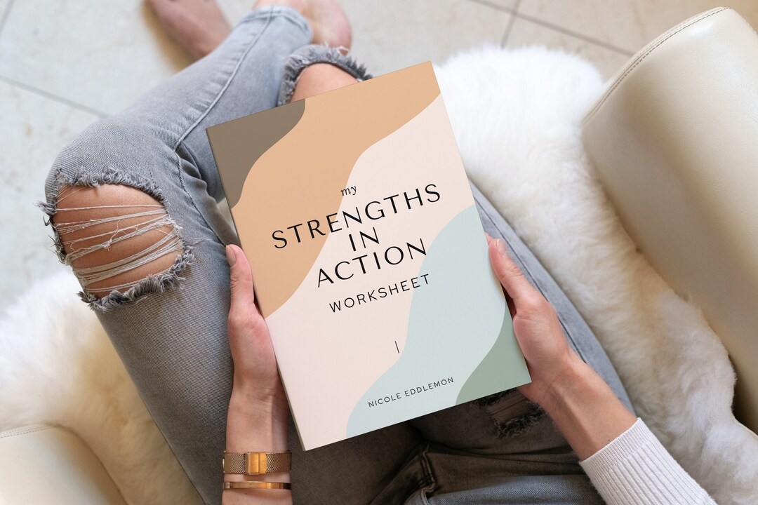 Strengths in Action Worksheet, Strength Based Pintables, Strength ...