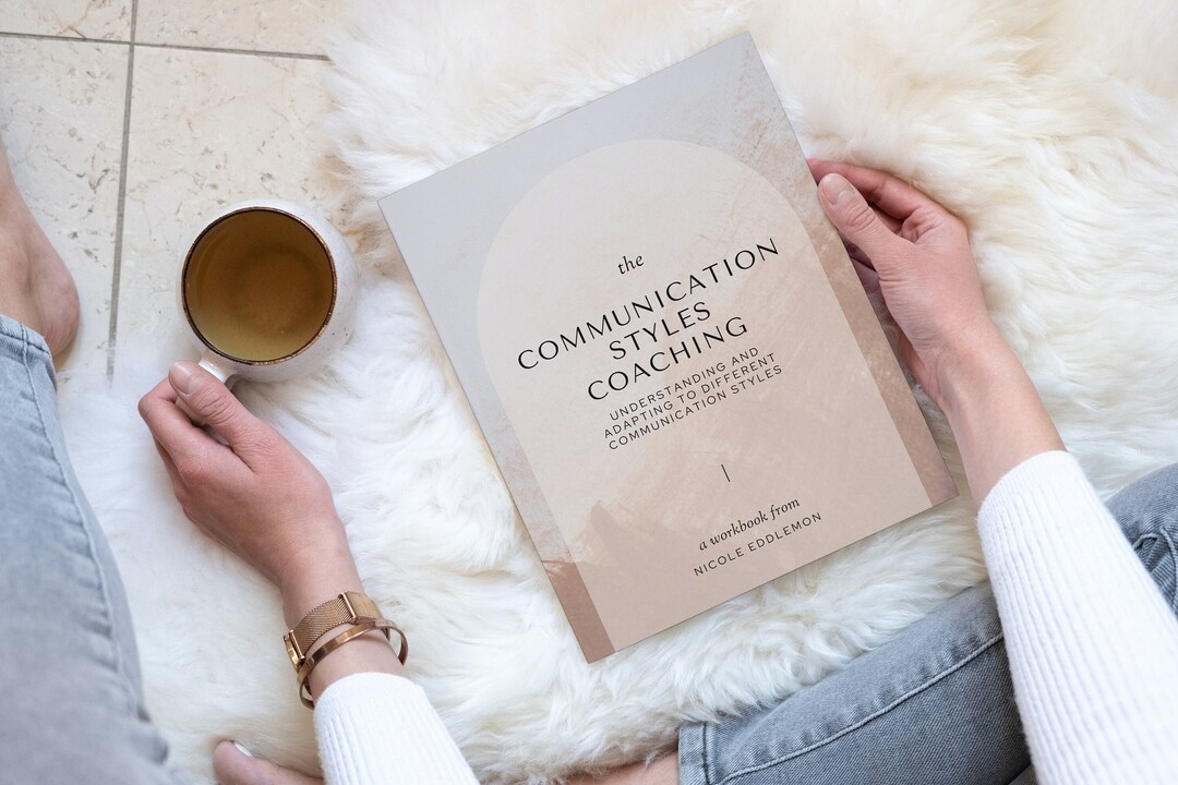 Communication Styles Coaching Workbook | Communication Skills Workbook ...