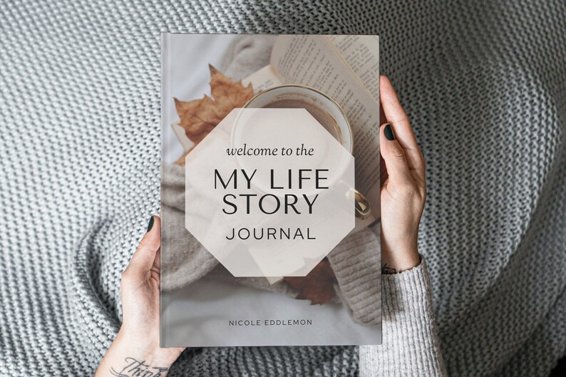 My Life Story Journal | Personalized Life History Book | Custom Memory ...