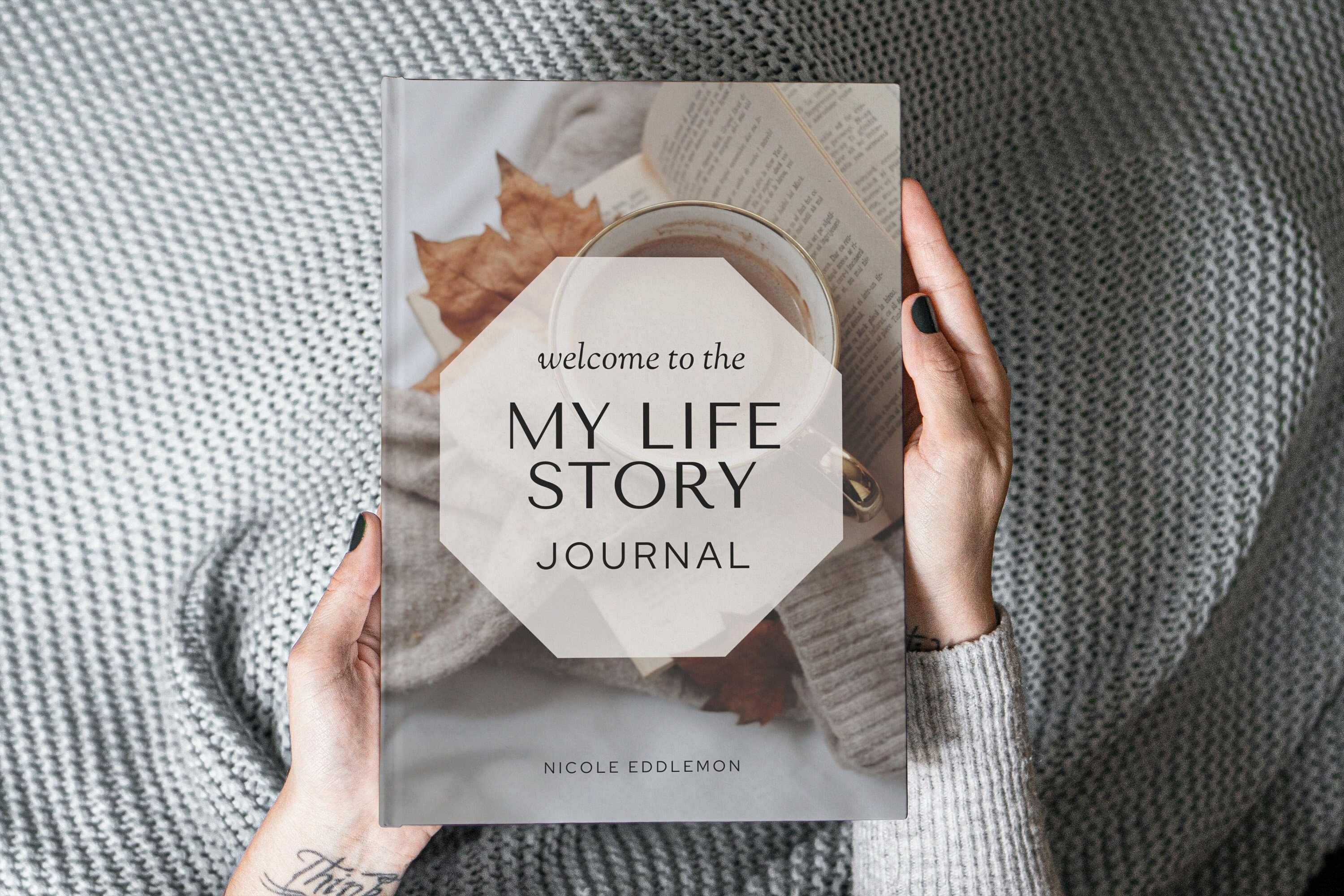 My Life Story Journal Personalized Life History Book Custom Memory ...