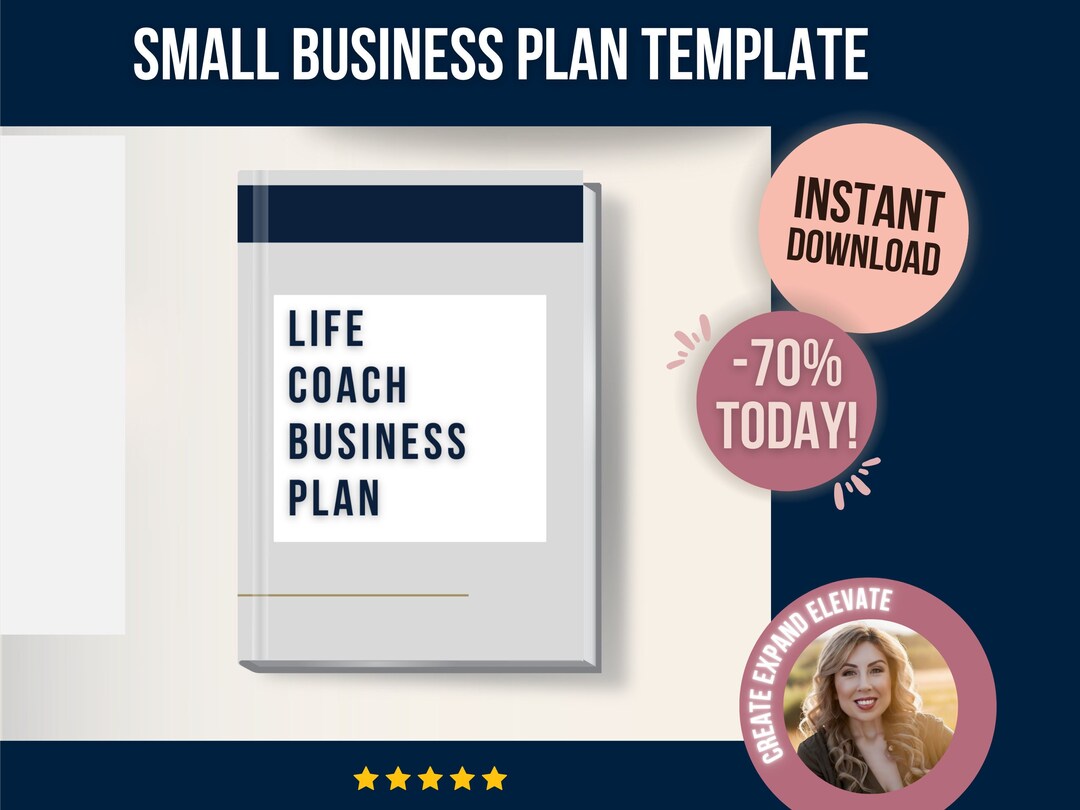 Business Plan Template for Life Coaches, Online Life Coaching Plan ...