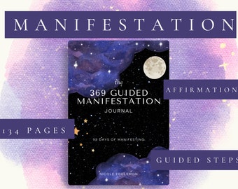 369 Manifestation Printable Journal Page Unlock the Power - Etsy