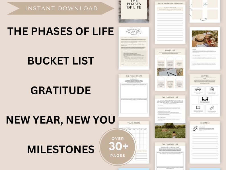 My Life Story Journal | Personalized Life History Book | Custom Memory ...