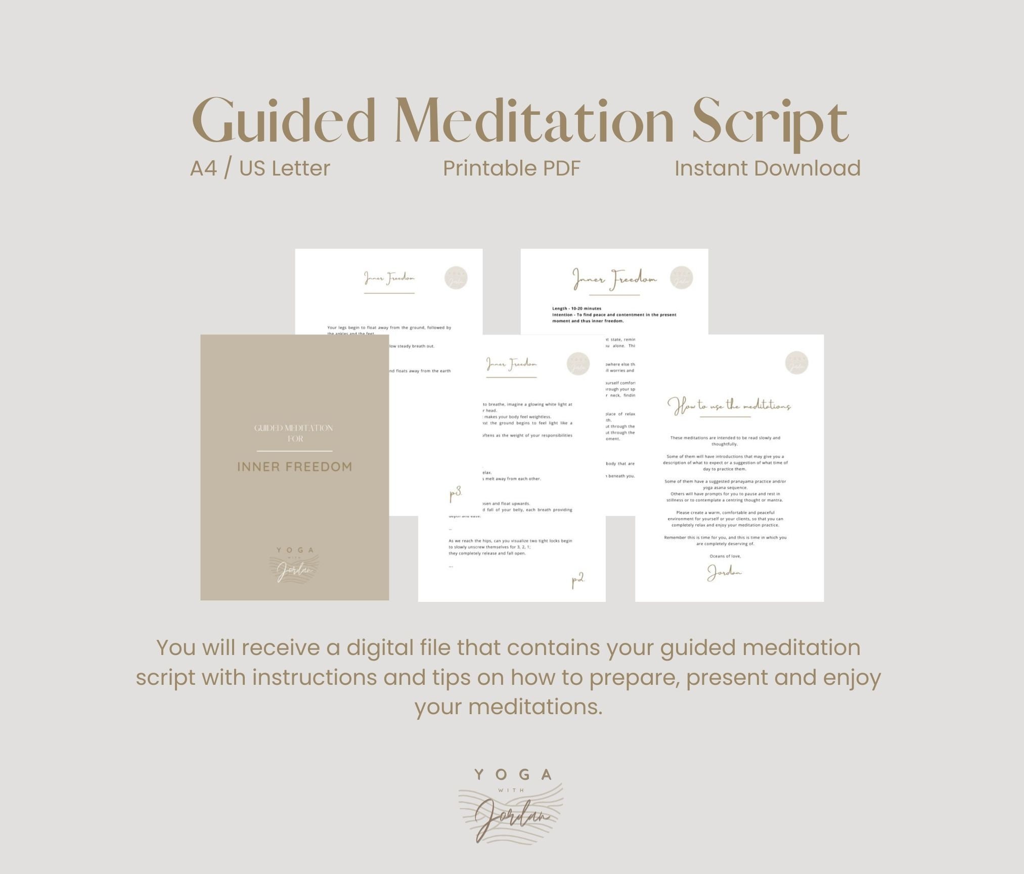 Inner Freedom GUIDED MEDITATION SCRIPT Meditation Healing, Meditation ...