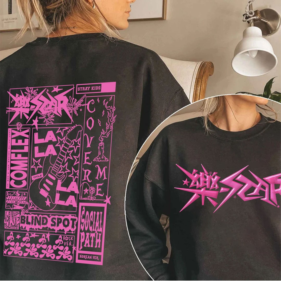 Stray Kids Rockstar Shirt, Stray Kids Rockstar Two Sides Shirt, Stray ...