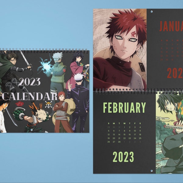 Anime 2024 kalender - Etsy.de
