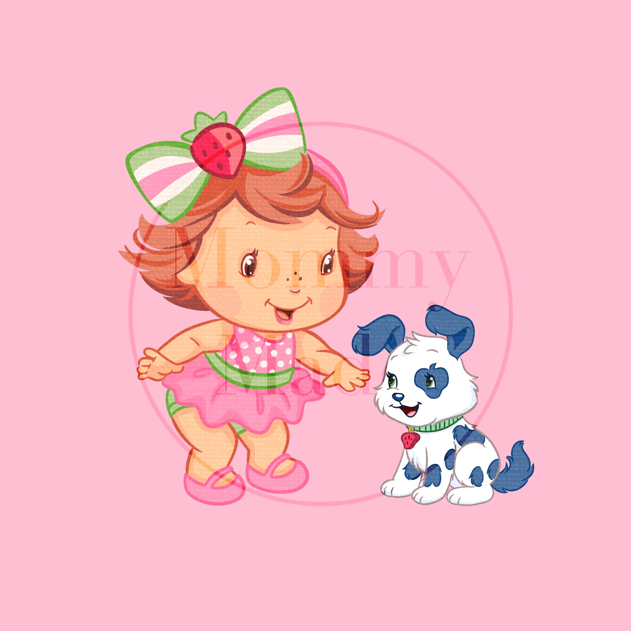 Baby Strawberry Shortcake Background