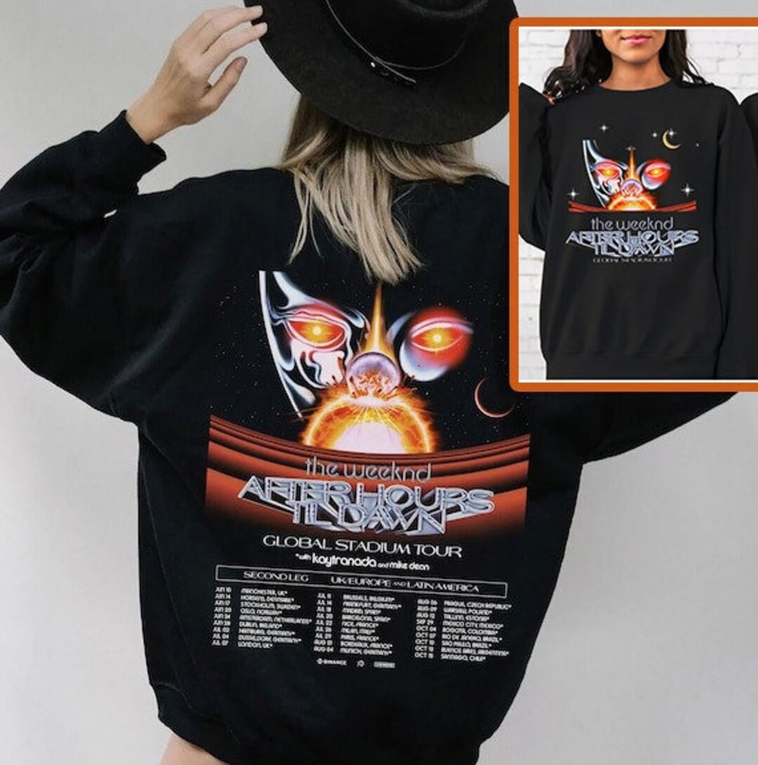 The After Hours Til Dawn 2023 Tour 2 Sides Shirt After Hours - Etsy